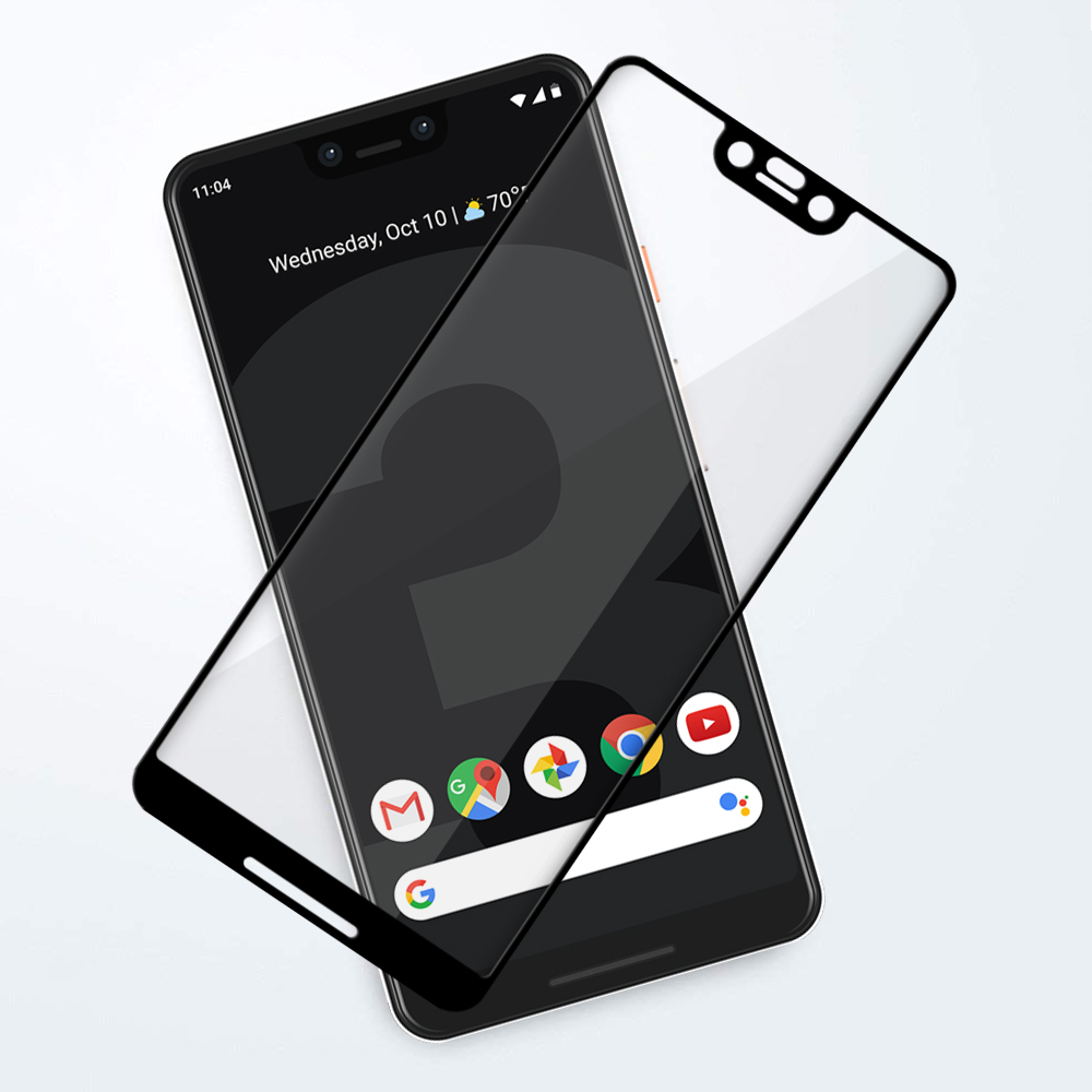 3D Curved Tempered Glass Screen Protector for Google Pixel 3 XL